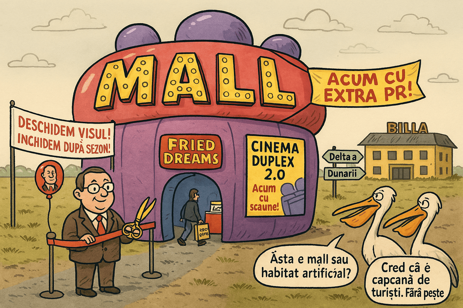 Un mall pentru Tulcea? Dorință mare, oraș mic