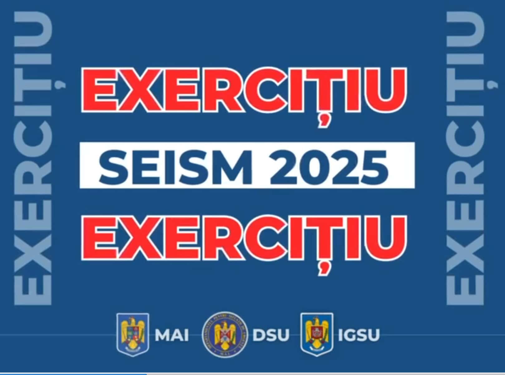 ATENȚIE: Exercițiu național de simulare a unui cutremur major