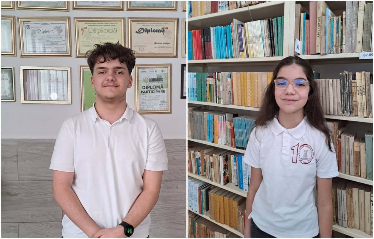Ioan Niță și Eva Boiangiu din Tulcea, elevi de top la fizică: două ...